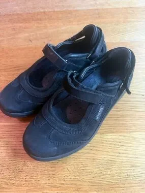 Mephisto | Shoes | Mephisto Black Velcro Comfort Mary Jane Shoes | Poshmark